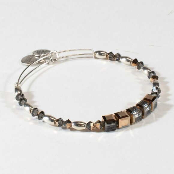 Alex and Ani | Jewelry | Alex And Ani Swarovski Crystal Bead Bangle ...